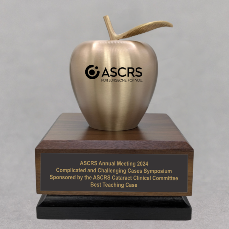 Premier Custom Golden Apple - Teacher & Business Recognition
